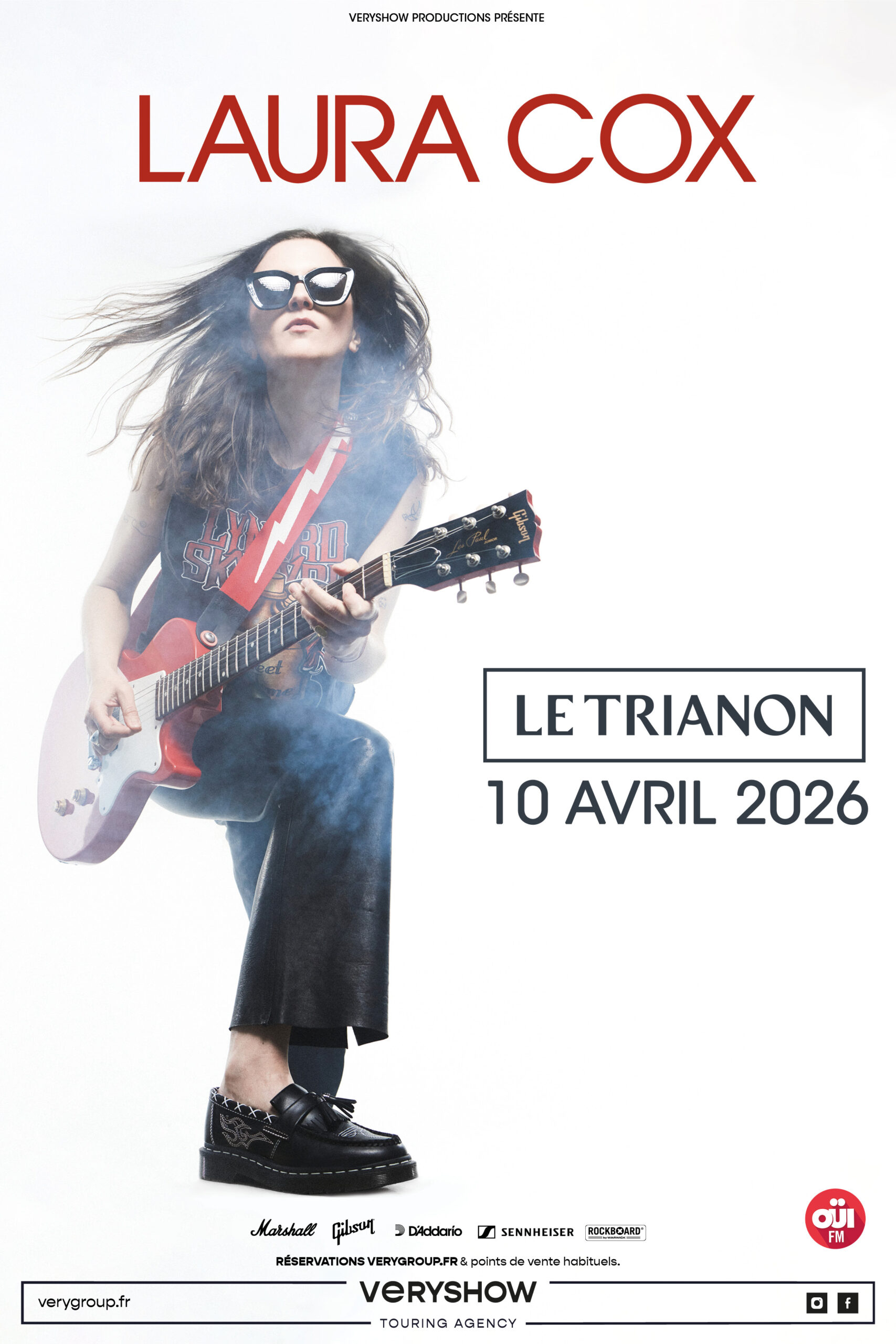 Laura Cox : En concert @Paris "Le Trianon" le 10 avril 2026 - Ride The Sky