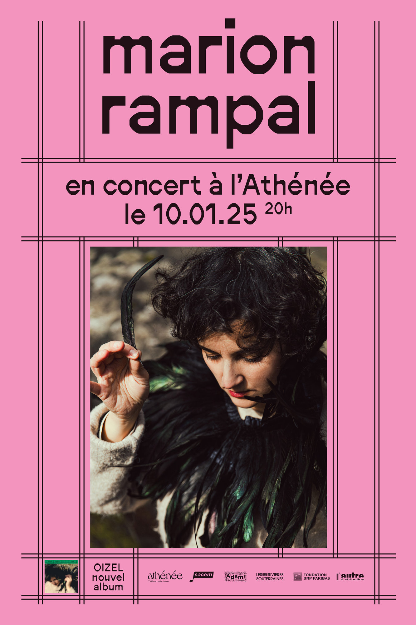 Marion Rampal : En concert @Paris le 10 janvier 2025 - Sortie du ...