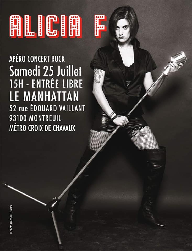 Alicia F! : En concert @ Château-Thierry le 24 et @ Montreuil le 25 ...